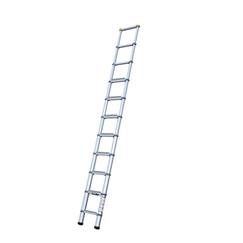 Youngman Telescopic Aluminium Adjustable Ladder - 3.2m Max Height ...