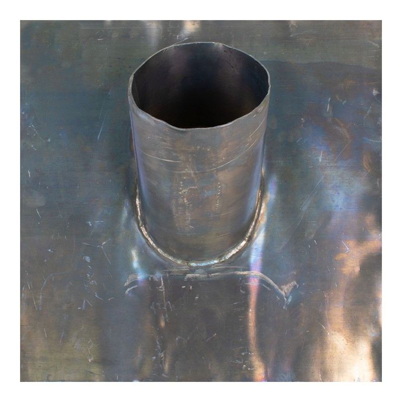 4 Inch (100mm) Lead Weathering Slate 450mm x 450mm Base - 45 Degree ...