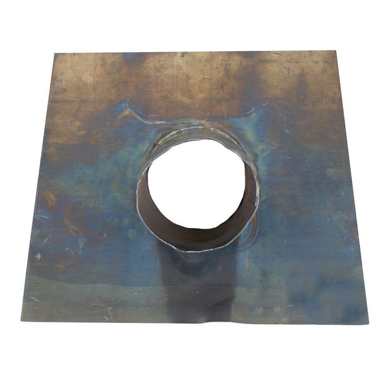 4 Inch (100mm) Lead Weathering Slate 450mm x 450mm Base - 45 Degree ...