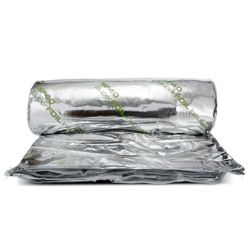 SuperFOIL SF40 Multi-Layer Foil Insulation 1.5m x 10m Roll (15m2 ...