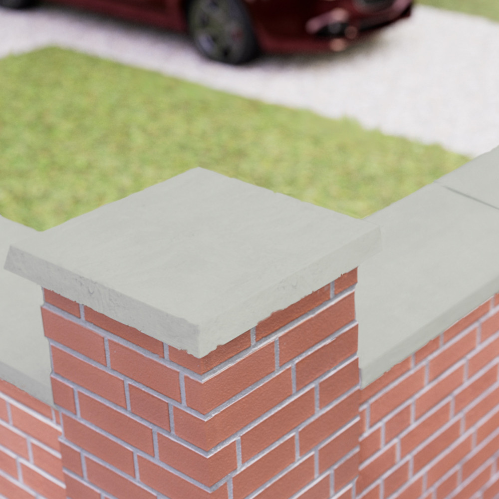 Eurodec 50mm Flat Concrete Pier Cap | Landscaping Superstore®