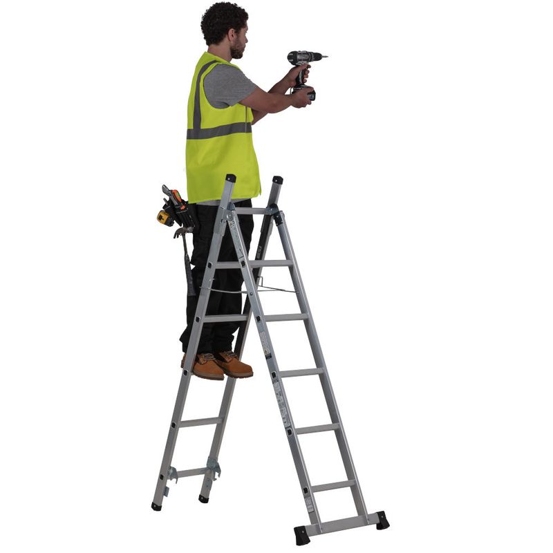 Werner 3 In 1 Combination Ladder - EN131 | Roofing Superstore®