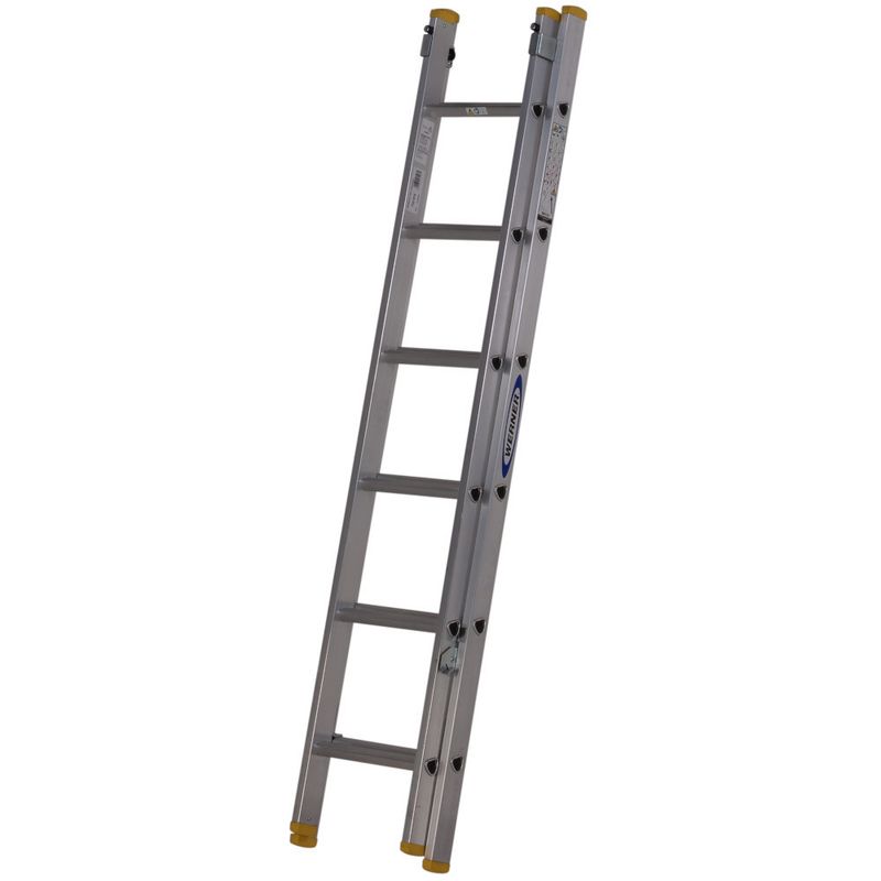 Werner 1.85m Double Box Section Extension Ladder - BS EN131 | Door ...
