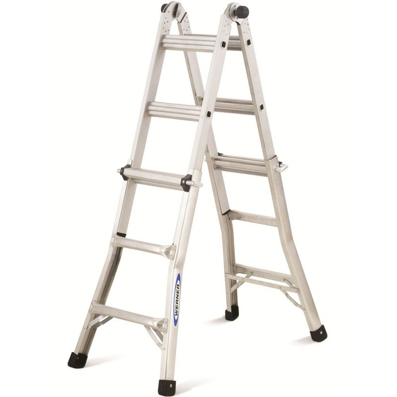 Werner 4x3 Telescopic Combination Ladder MT12 - EN131 | Insulation ...
