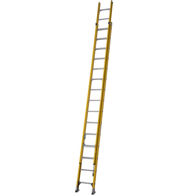 Werner 4.5m Alflo Trade Fibreglass Extension Ladder - BS EN131 ...