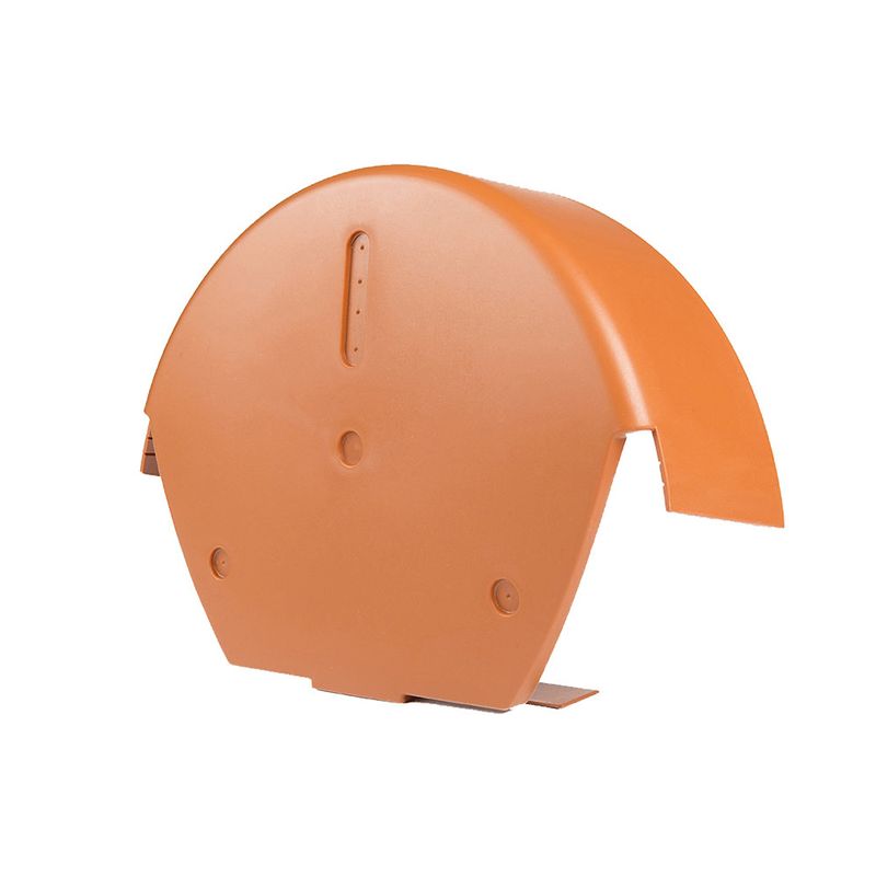 Timloc Round Ridge Cap Terracotta - Pack of 10 | Roofing Superstore®