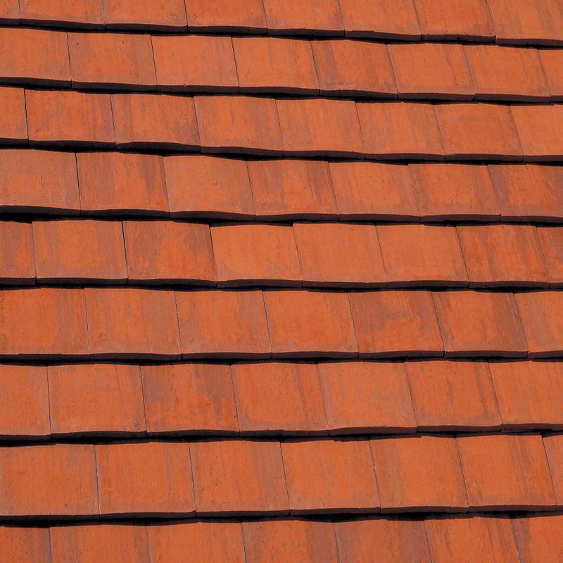 Marley Clay Plain Granny Bonnet Hip Roof Tile - Natural Orange ...