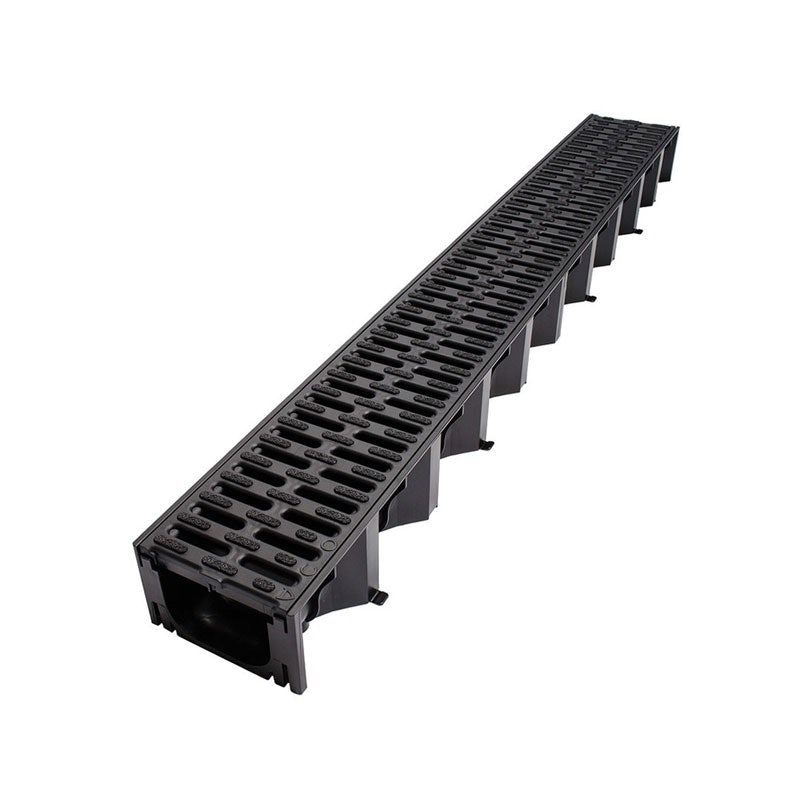 ACO Hexdrain Plastic Channel Drain A15 with Microgrip - 1m ...