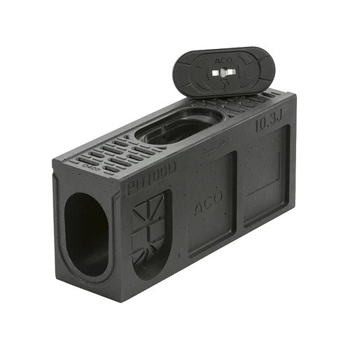 ACO MonoDrain PD100D Black Vienite D400 Access Unit - 1000mm | Drainage ...