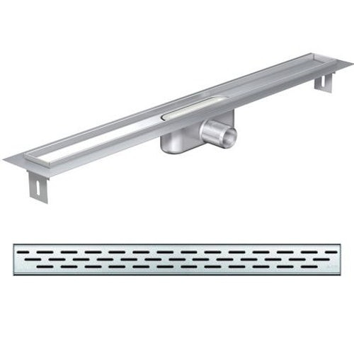 ACO C Line Shower Wet Room Channel Drain Grating Drainage Superstore