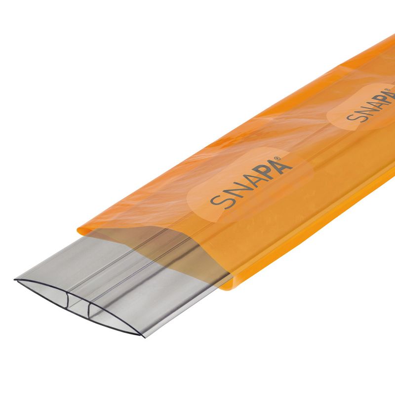 Snapa Clear Polycarbonate H Section | Roofing Superstore®