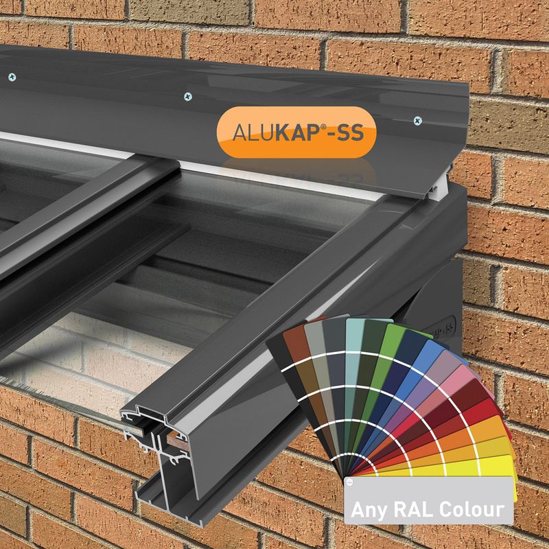 Alukap-SS Top Wall Flashing Powder Coated | Roofing Superstore®