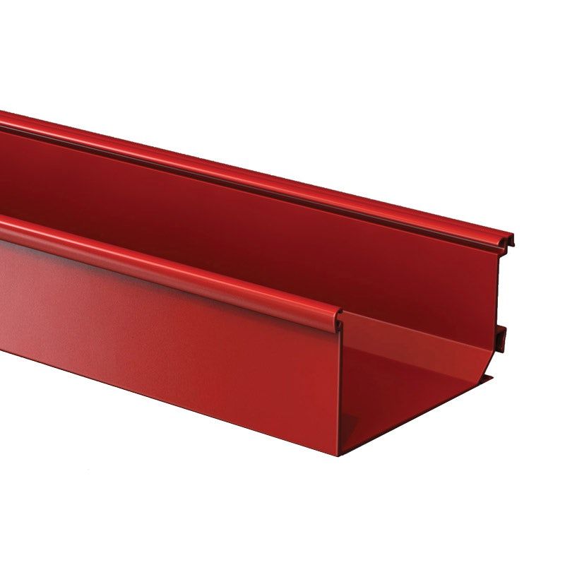 Alumasc Aqualine Box 3 Metre Gutter Assembly in Anthracite Grey - 140mm ...