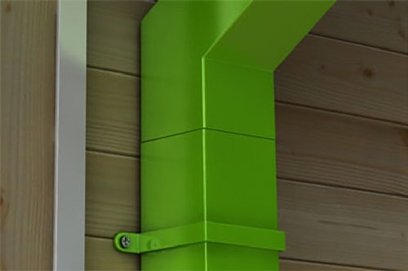 Alumasc Flushjoint Square Downpipe Hopper Head 100mm x 100mm - Black ...