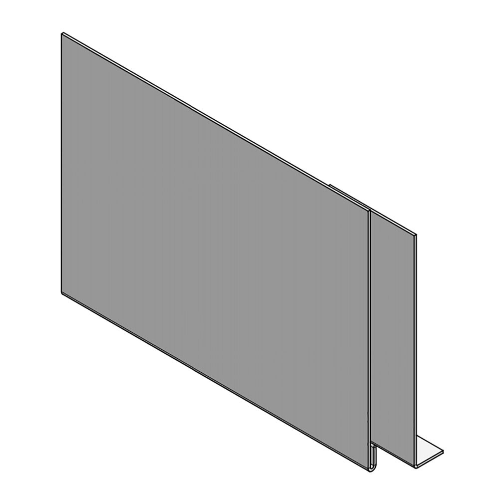 Alumasc Skyline Safe02 Profile Fascia with 2 Bends in Black - 700 to ...