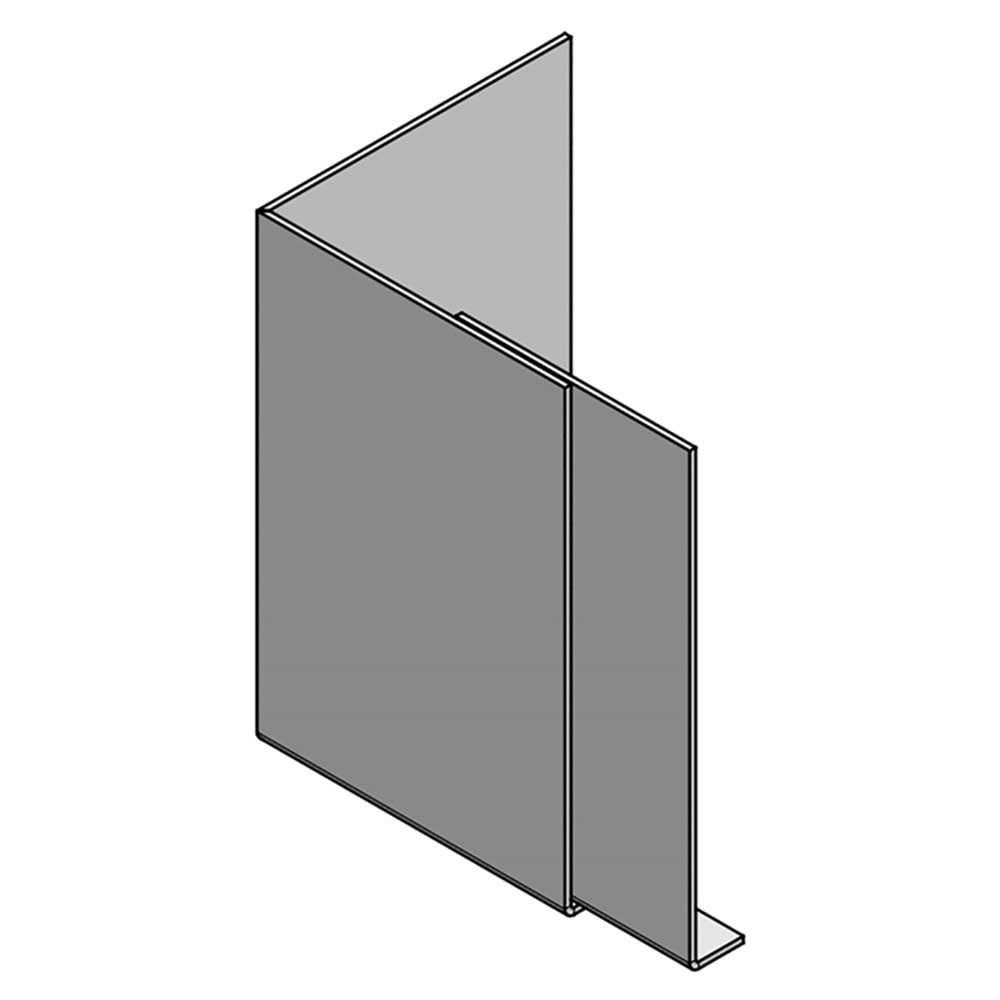 Alumasc Skyline SF1 Profile Fascia External Corner with 1 Bend in Black ...