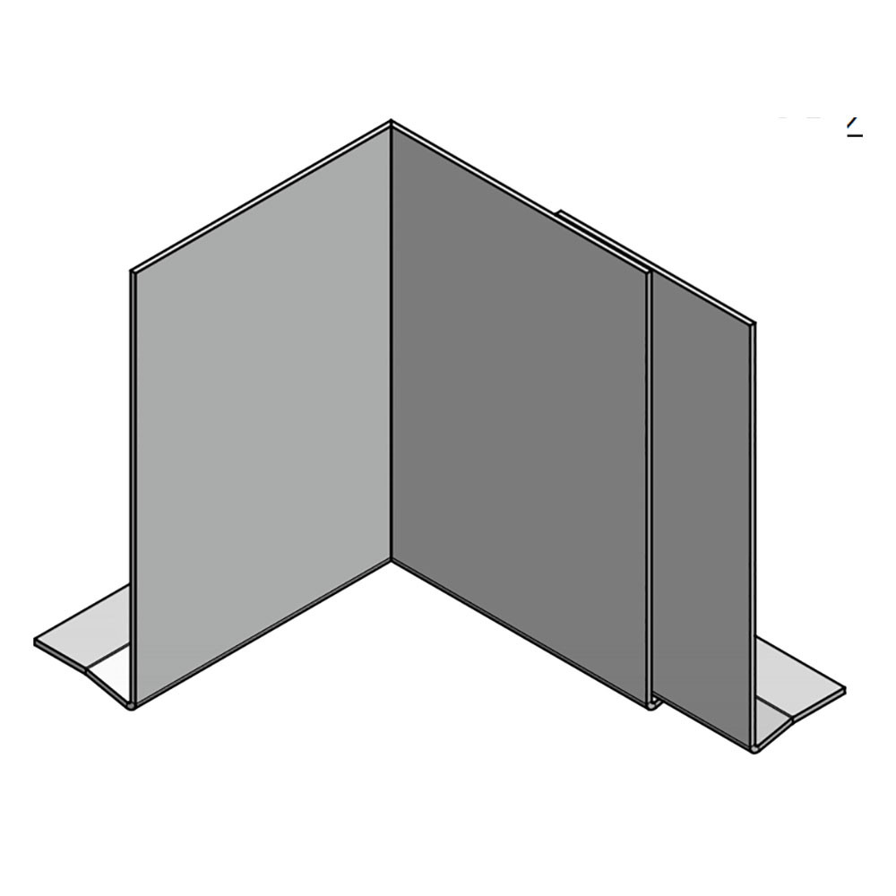 Alumasc Skyline SF2 Profile Fascia Internal Corner with 2 Bends in ...