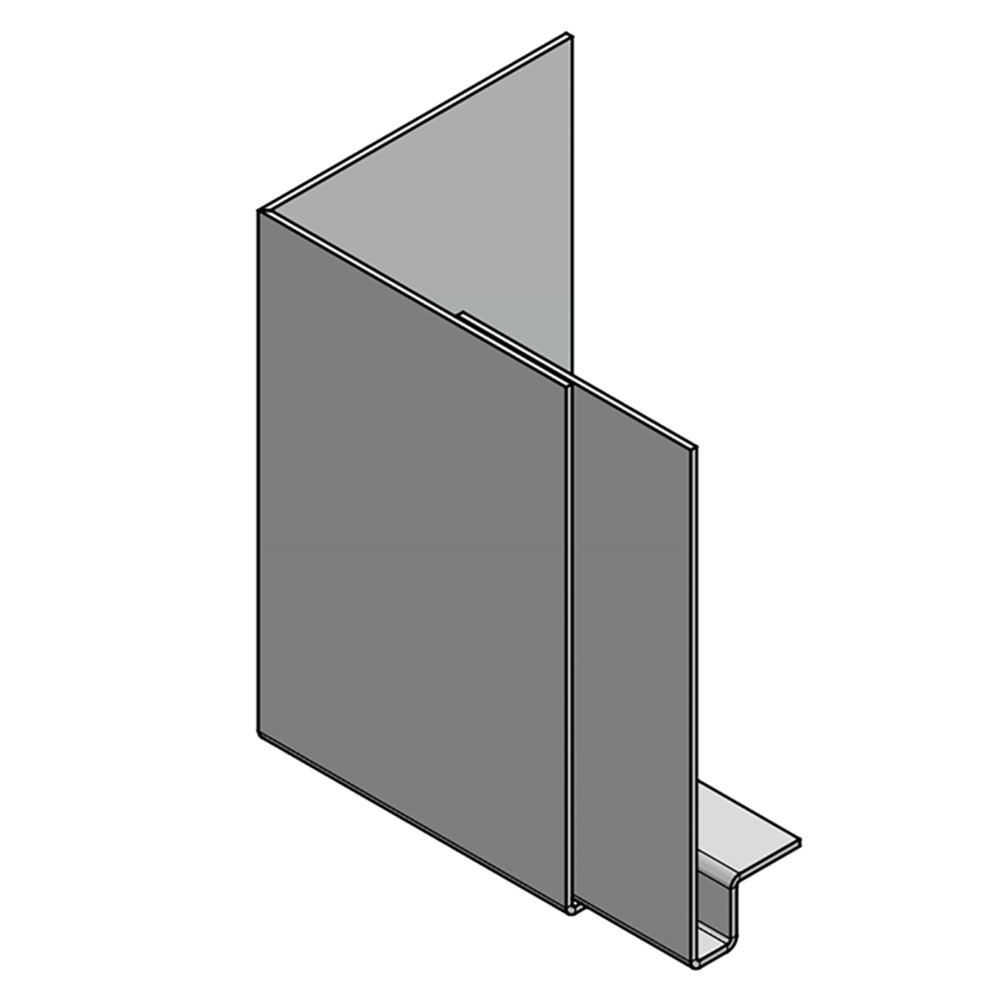 Alumasc Skyline SF3 Profile Fascia External Corner with 3 Bends in ...