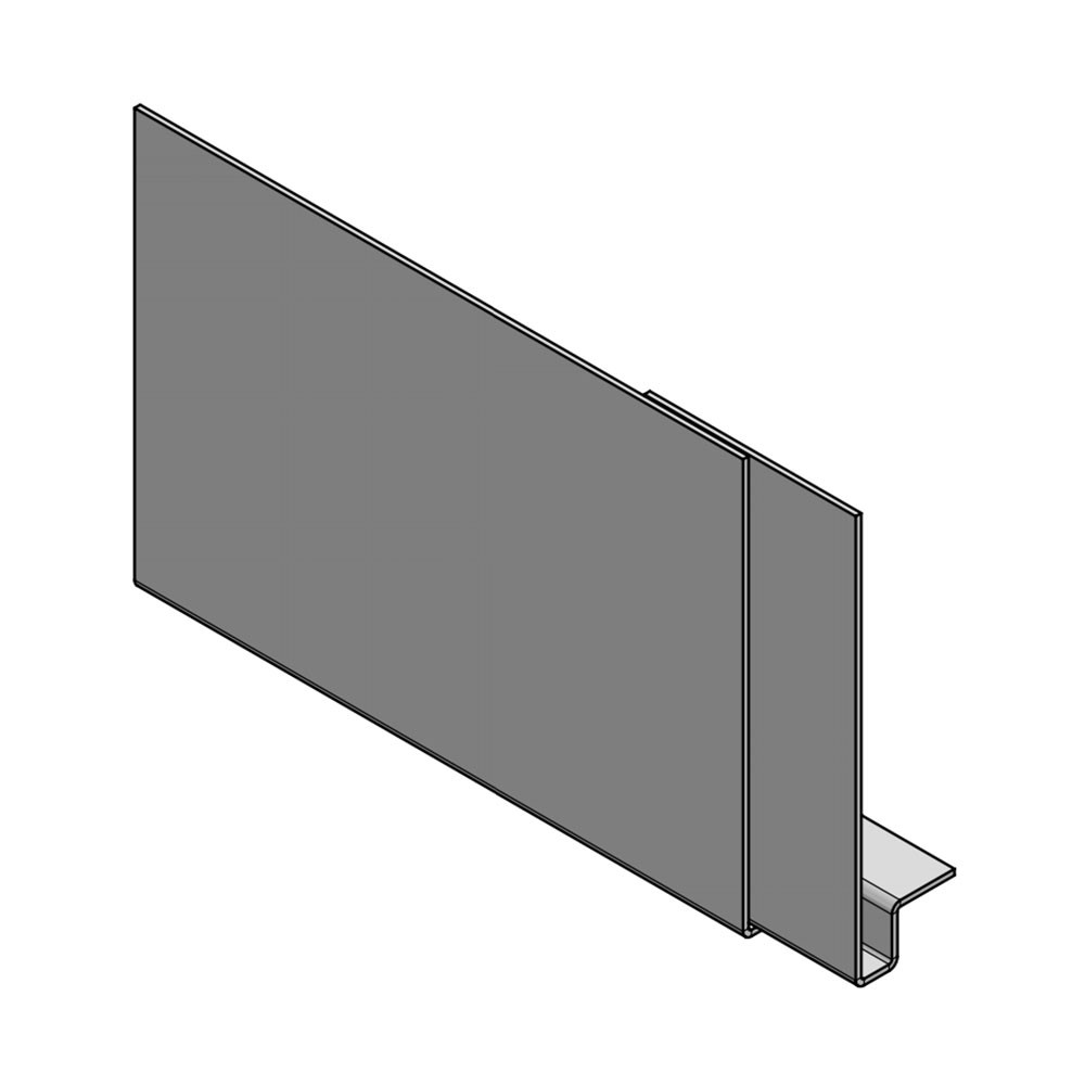 Alumasc Skyline SF3 Profile Fascia with 3 Bends in Black - 300 to 400mm ...