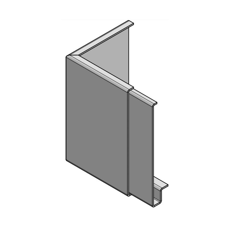 Alumasc Skyline SF4 Profile Fascia External Corner with 4 Bends in ...