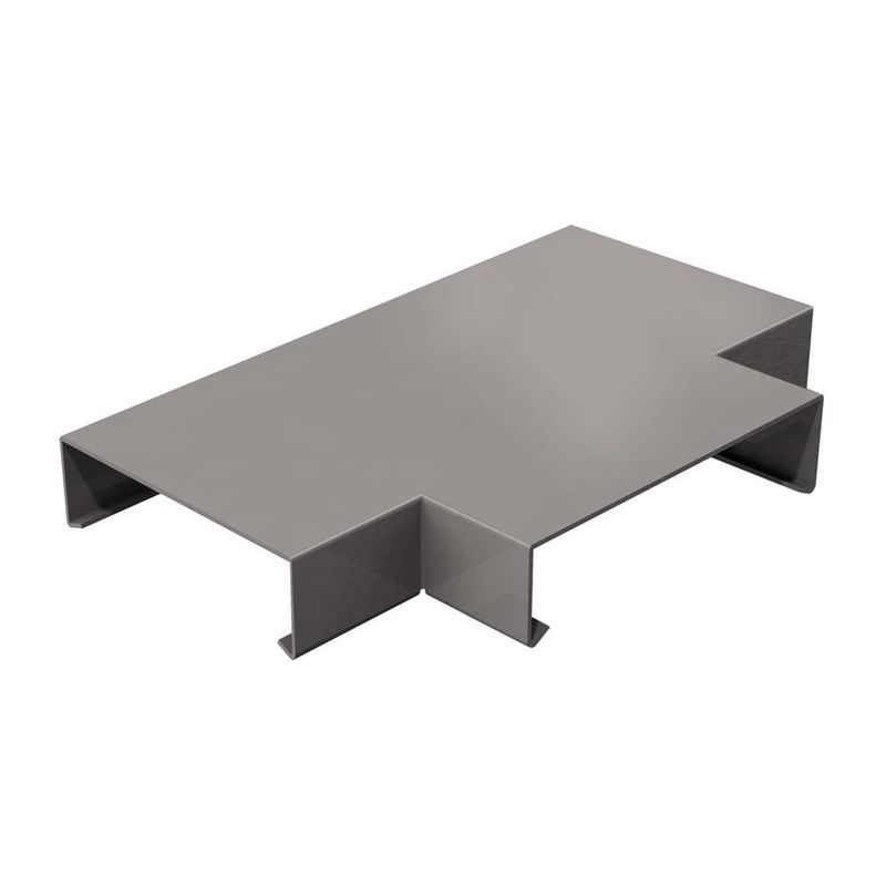 Alumasc Skyline Aluminium 90 Degree Tee Junction in Silver Metallic ...