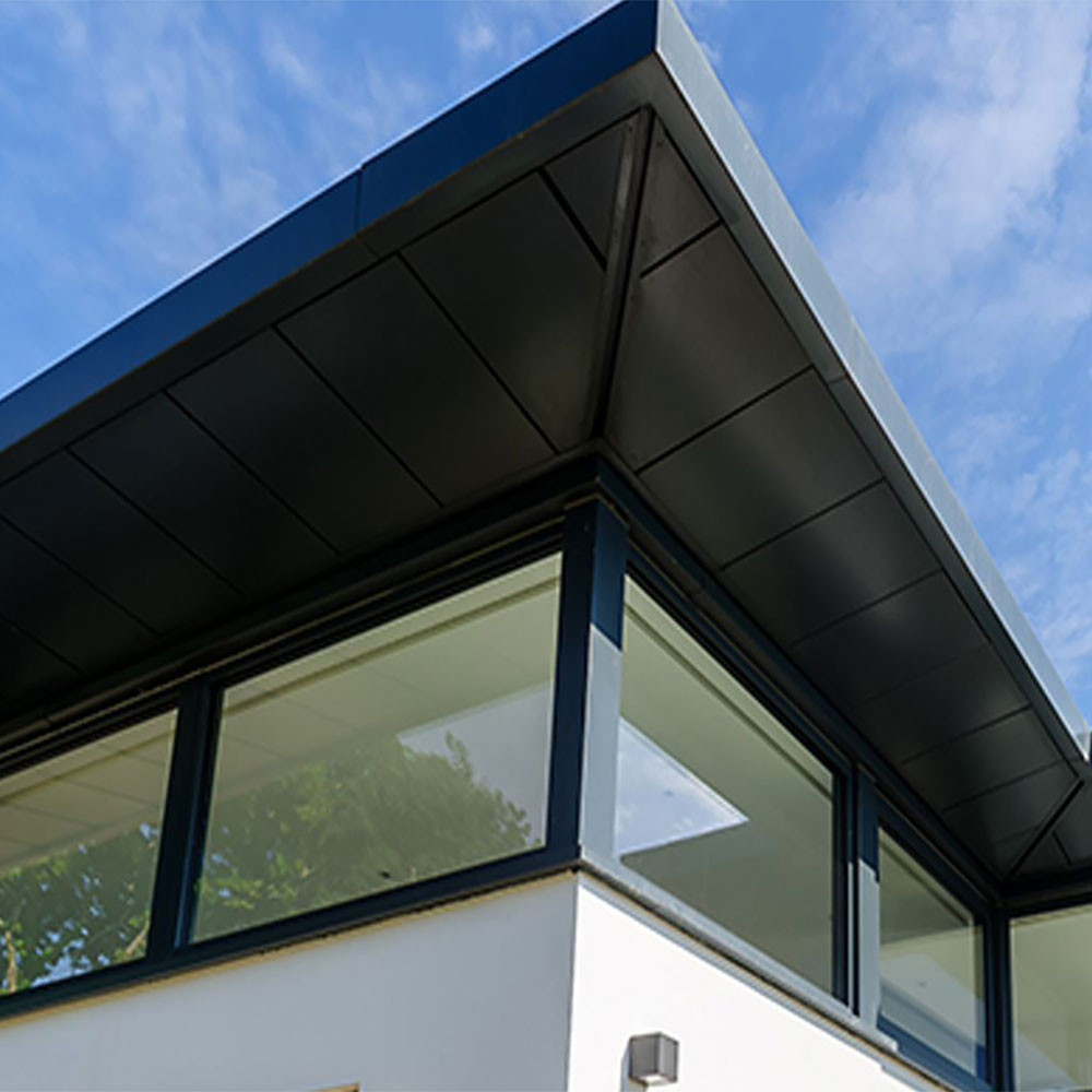 Alumasc Skyline SF1 Profile Fascia External Corner with 1 Bend in Black ...