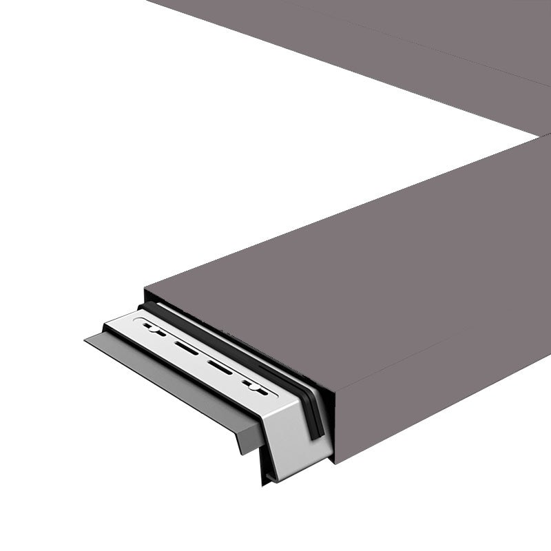 Alumasc Skyline Aluminium Coping in Platinum Grey - 362mm x 3000mm ...