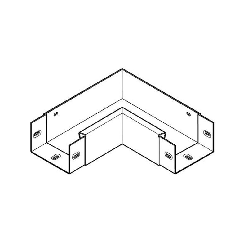 Alumasc GX Joggle 90dg Internal Angle in Black - 150mm x 100mm ...