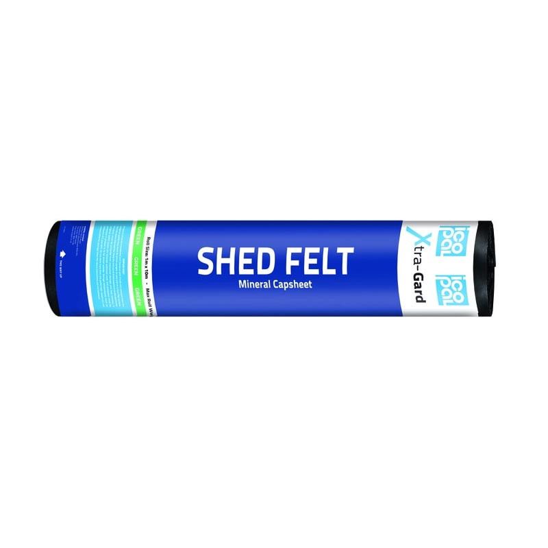 Anderson Xtra-Gard Shed Felt Roll in Green - 10m x 1m | Roofing Superstore®