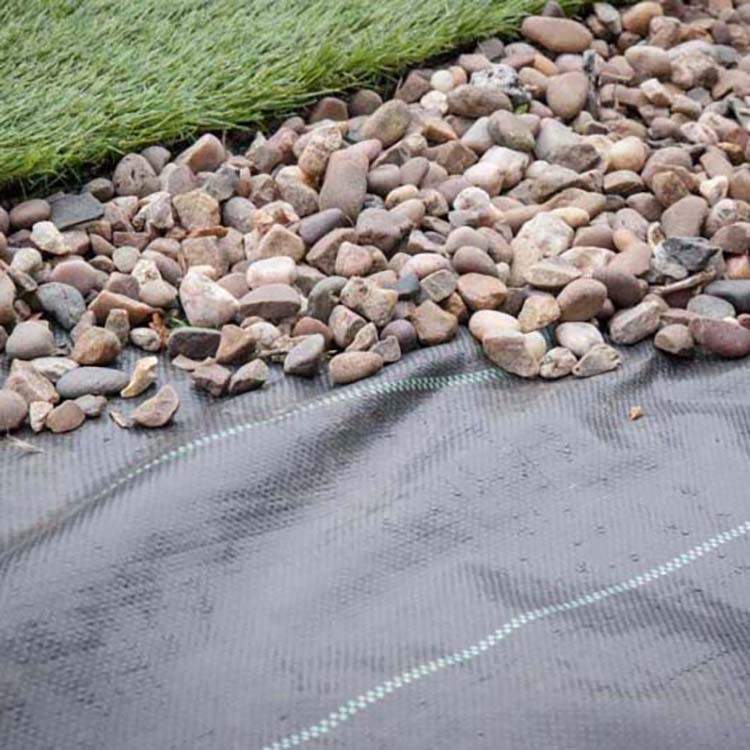 French Drain Towallmark Geotextile Landscape Fabric, 8 Oz Garden Weed ...