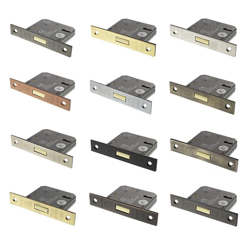 Atlantic 3 Lever Key Deadlock (CE) 3 Inches | Door Superstore®
