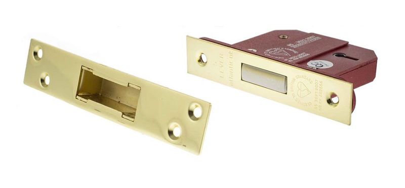 Atlantic 2.5 Inch 5 Lever Key Deadlock(BS) | Door Superstore®