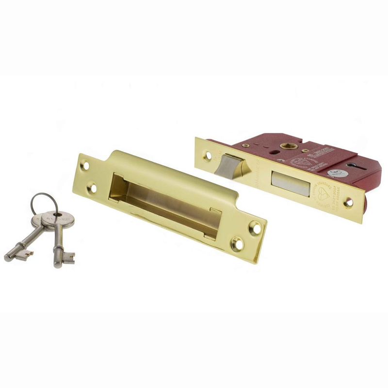 Atlantic 2.5 Inch 5 Lever Key Sashlock(BS) | Door Superstore®