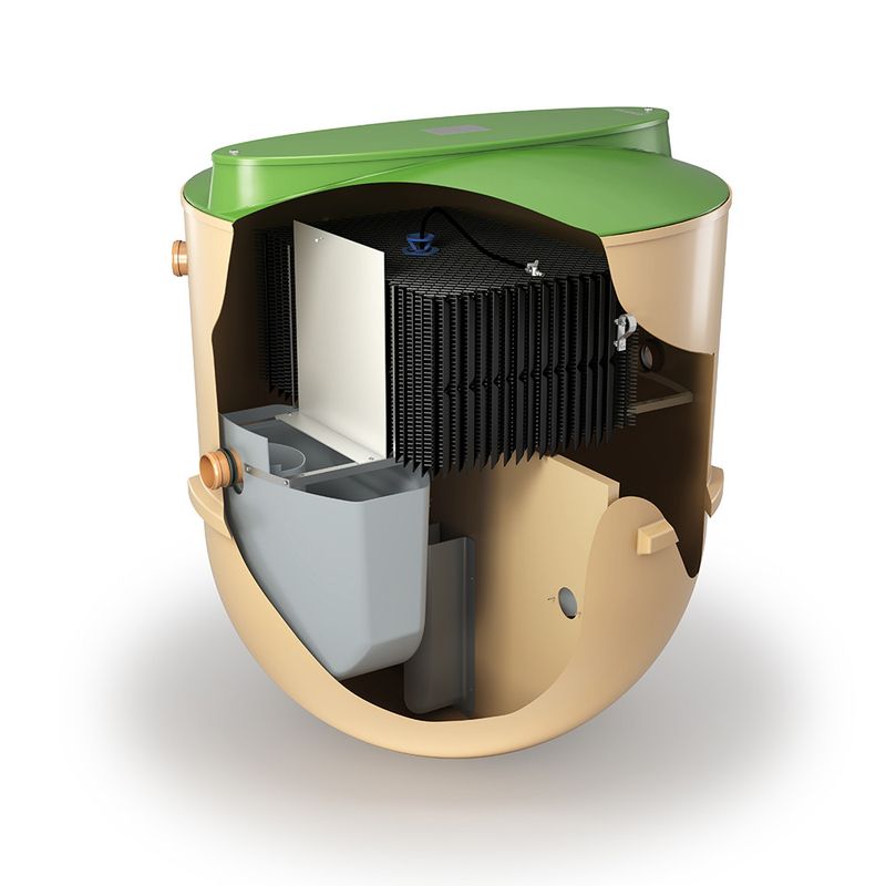 Klargester BioTec 1 IPS 6 Person 1500mm Invert | Drainage Superstore®