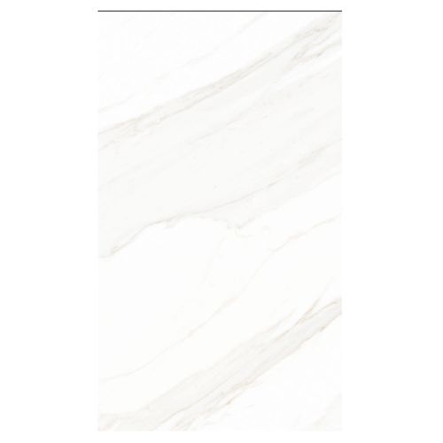 Capri Gloss White Marble Effect Ceramic Wall Tile 300mm X 600mm