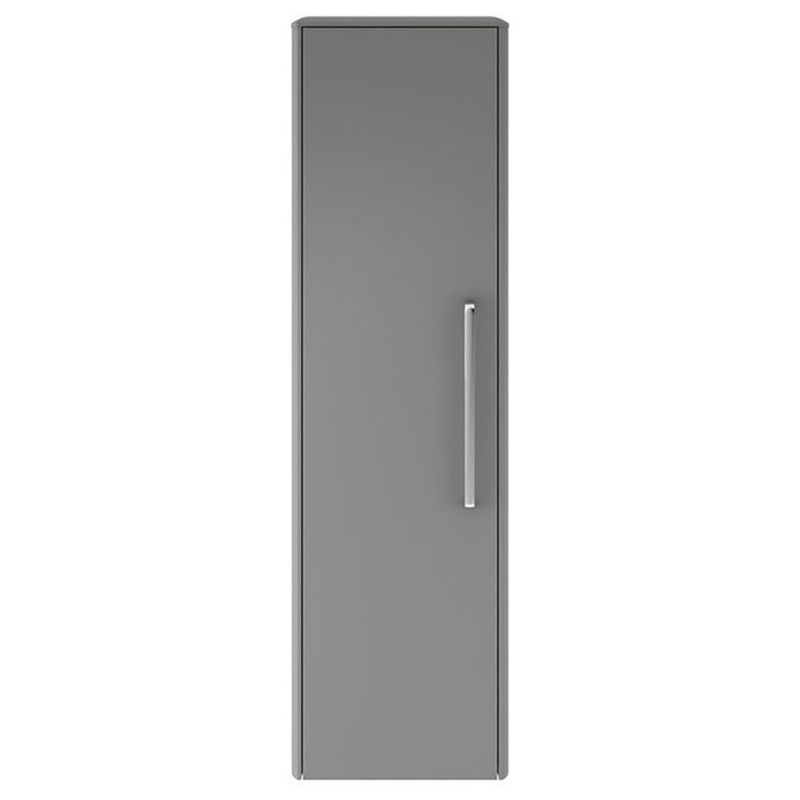 Hudson Reed Solar Cool Grey Wall Hung Tall Unit - 350mm | Plumbing ...