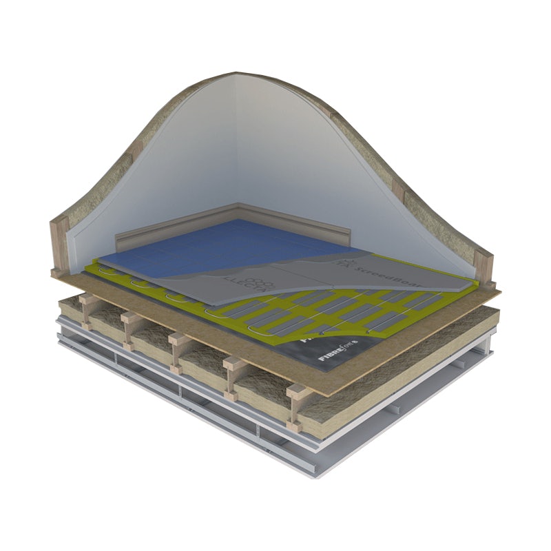 Cellecta ScreedBoard 28 - Overlay Acoustic Floor Board - 1200mm x 600mm ...