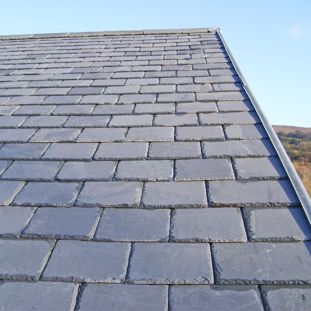 Cinero SS02F First Quality Natural Brazilian Slate Roof Tile in ...