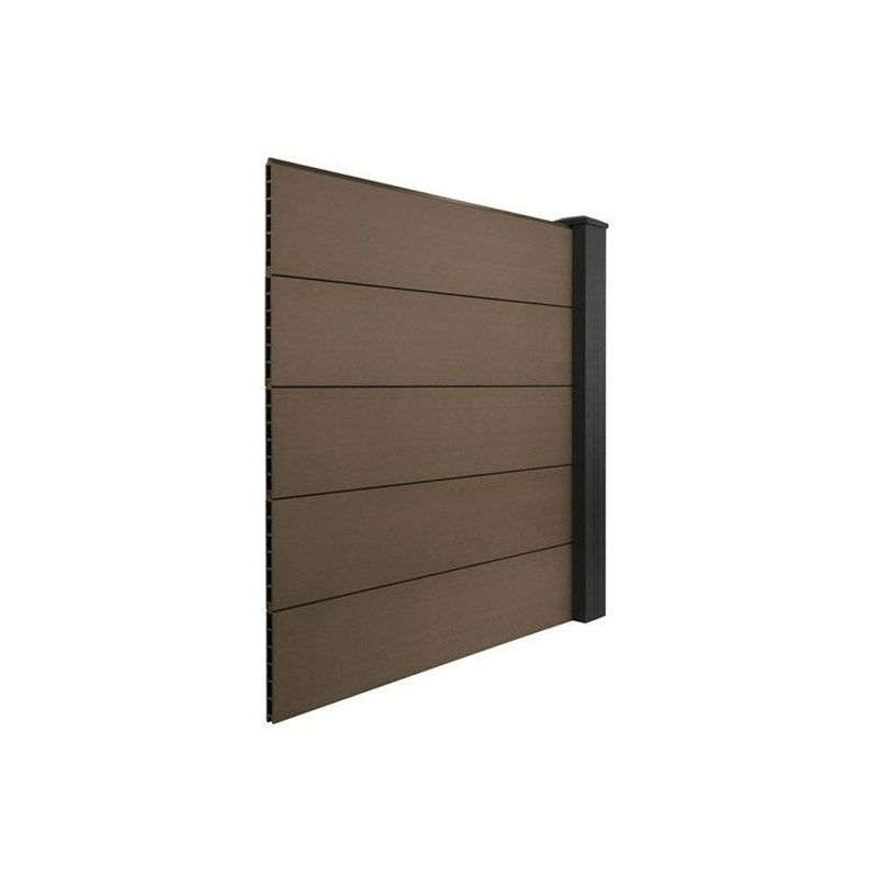 Cladco Composite Fence Panel 3.6m - Coffee Brown | Drainage Superstore®