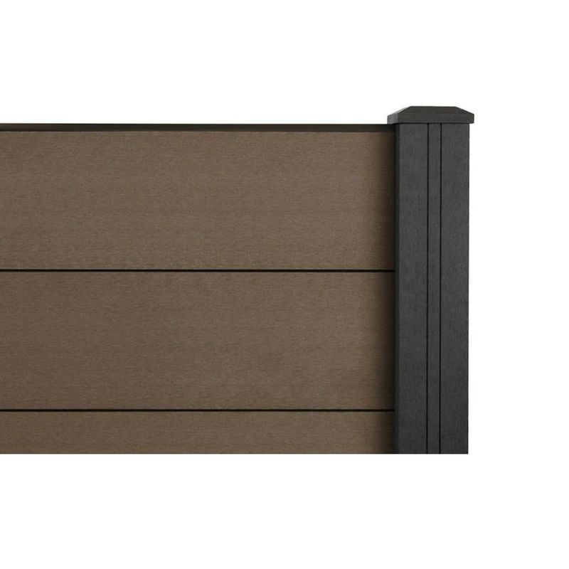 Cladco Composite Fence Panel 3.6m - Coffee Brown | Drainage Superstore®