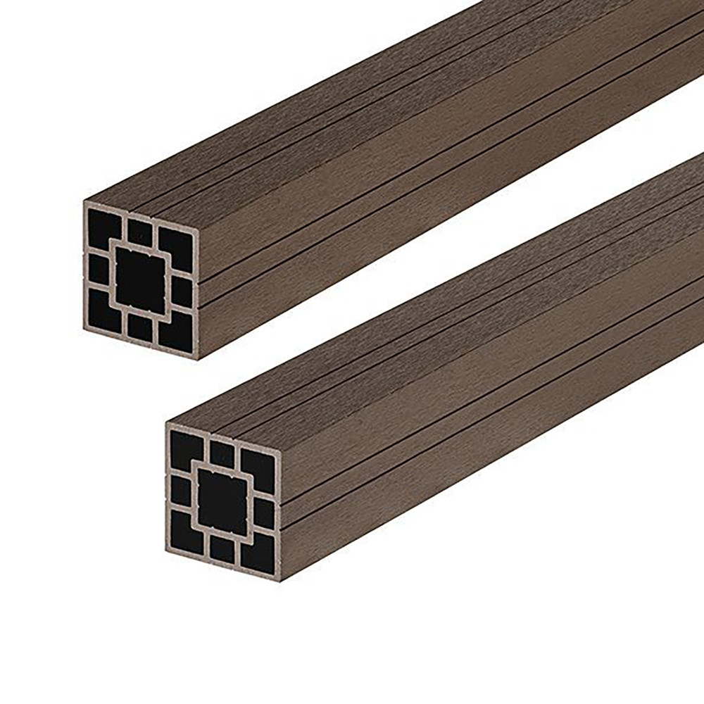 Cladco Hollow Composite Fence Post 3m - Coffee Brown | Landscaping ...