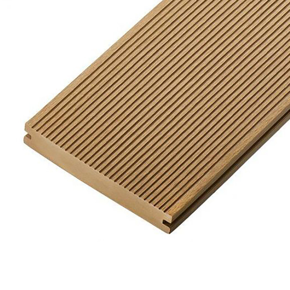 Cladco Solid Composite Decking Board 4m - Teak | Roofing Superstore®