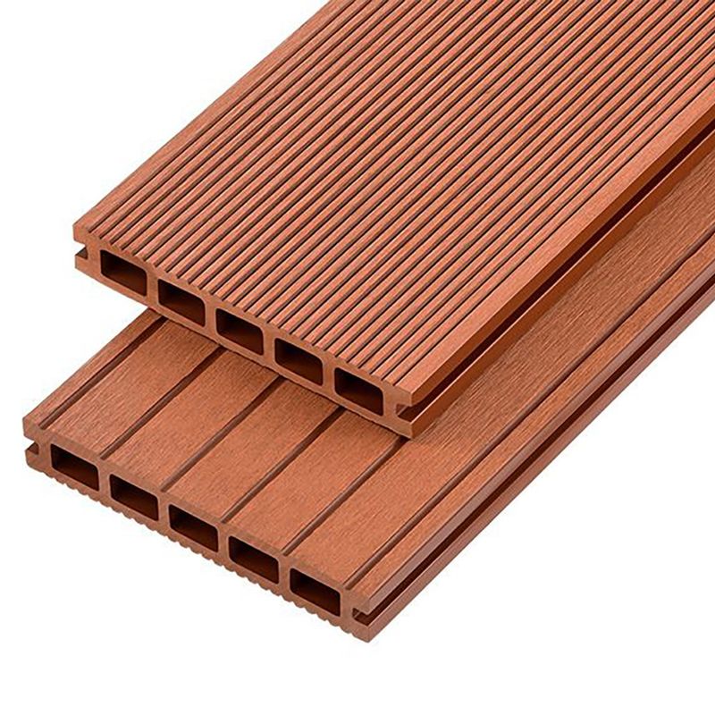 Cladco Hollow Redwood Composite Decking Board - 4m x 150mm | Drainage ...