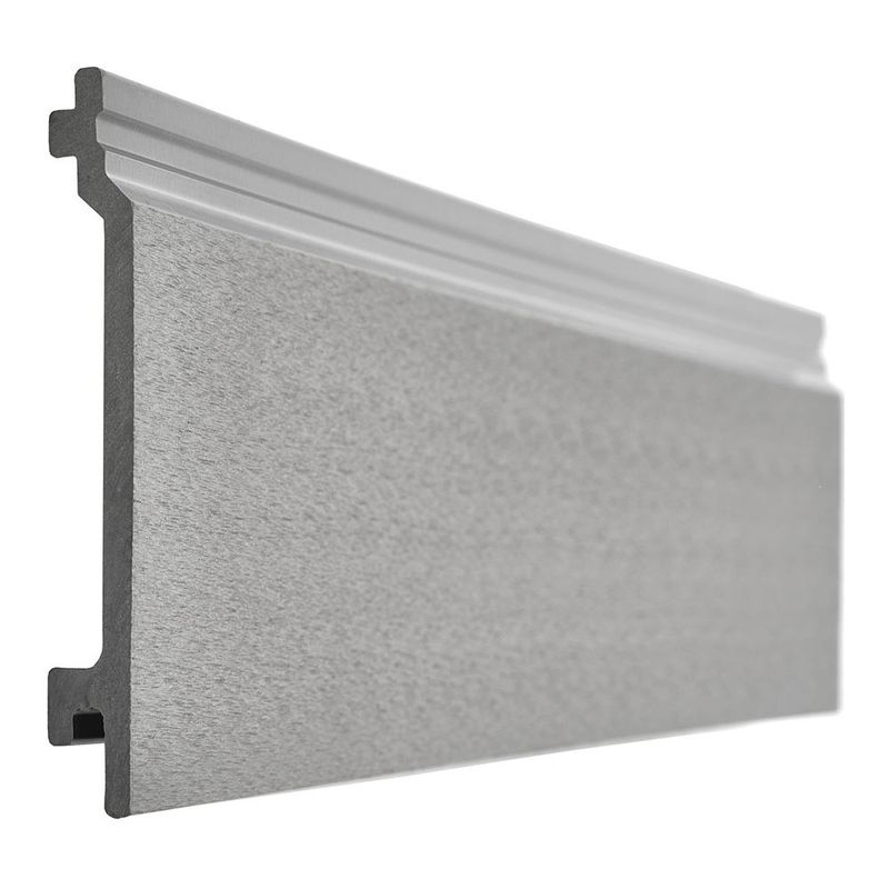 Cladco Composite Wall Cladding Board 3.6m - Light Grey | Drainage ...