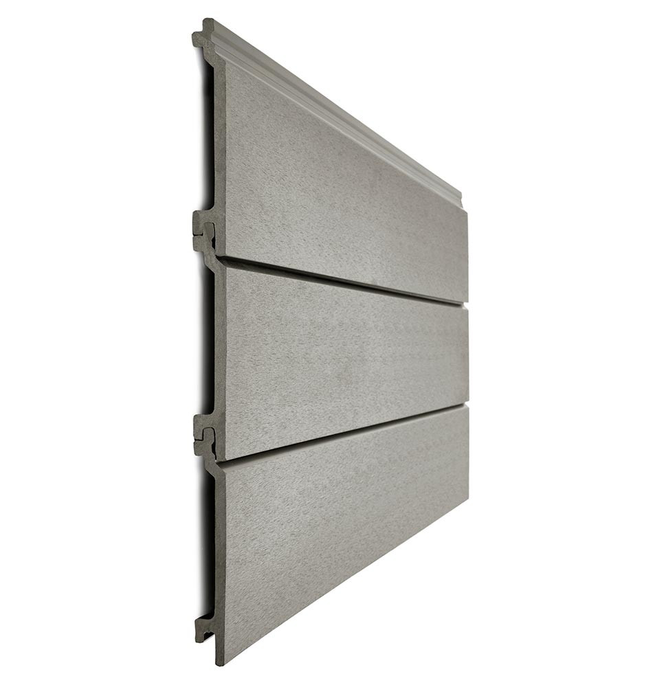 Cladco Composite Wall Cladding Board 3.6m - Stone Grey | Drainage ...