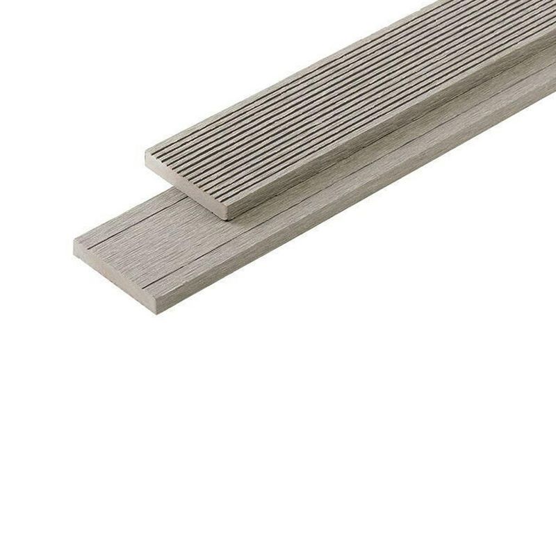 Cladco Composite Decking and Cladding Skirting Trim 2.2m - Light Grey ...