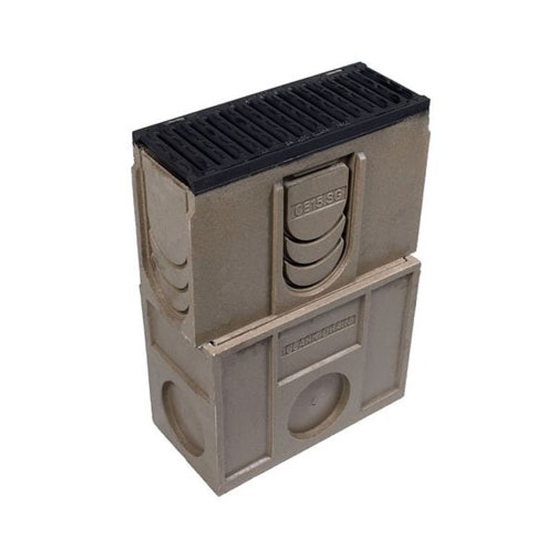 Clark Drain F900 Channel Drain Sump with Ductile Iron Grating - 500mm ...