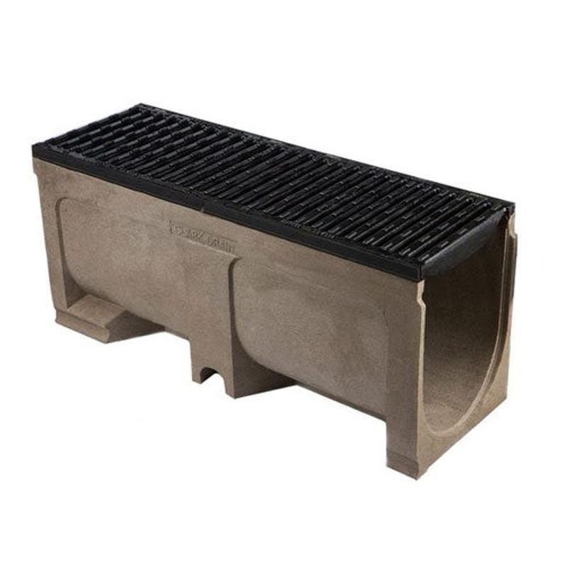 Clark Drain F900 Channel Drain with Ductile Iron Grating - 1000mm x ...