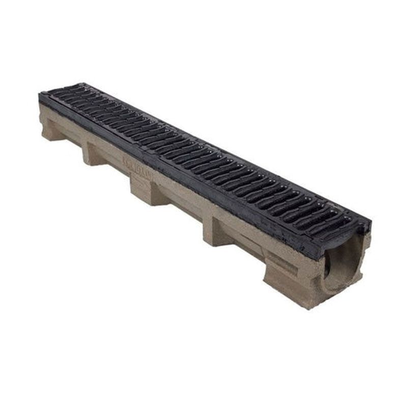 Clark Drain F900 Channel Drain with Ductile Iron Grating - 1000mm ...