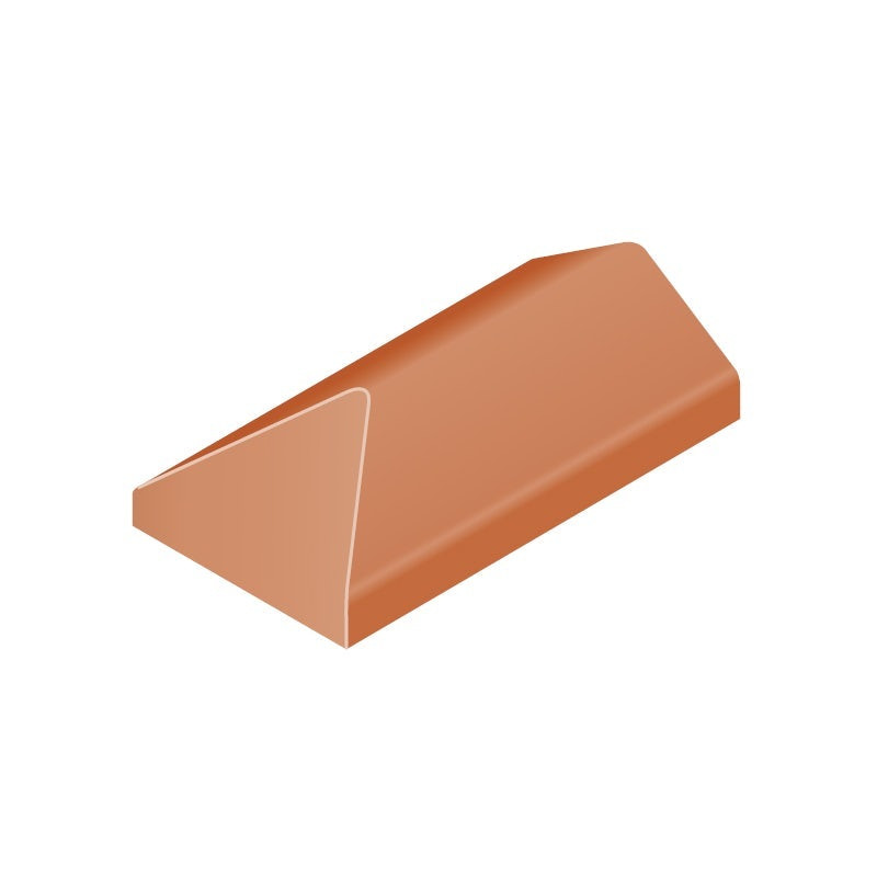 Sandtoft Legged Angle Duracoat Ridge with Hip End | Roofing Superstore®